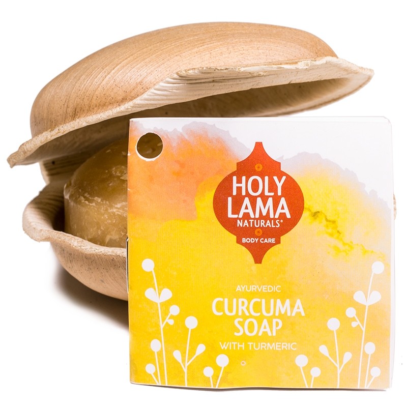 Holy Lama, Curcuma Soap Kewra, 100g
