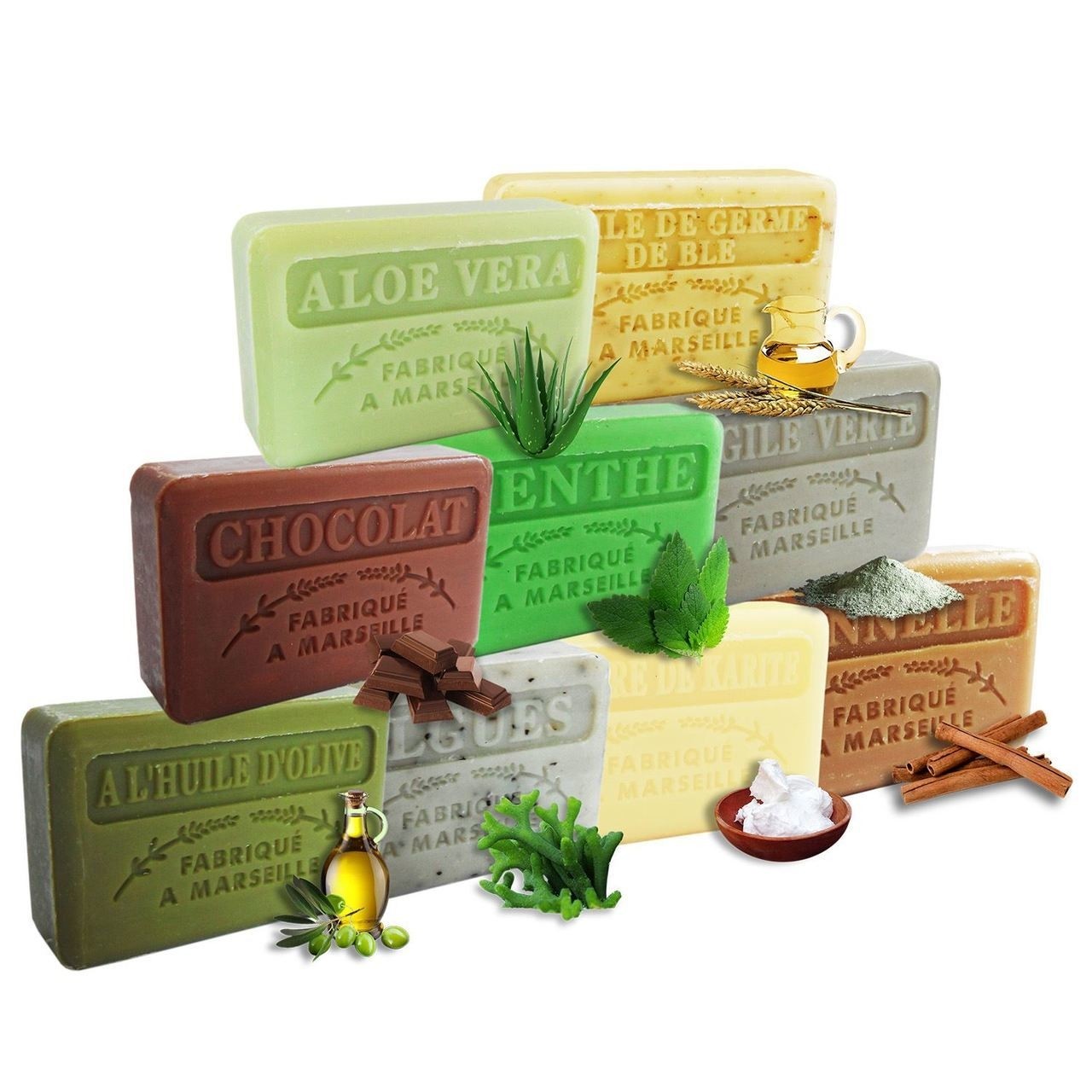 Marseille, Natural French Marseille Soap , 100g