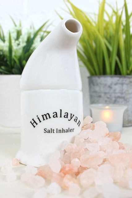 Himalayan Salt Inhaler with Salt